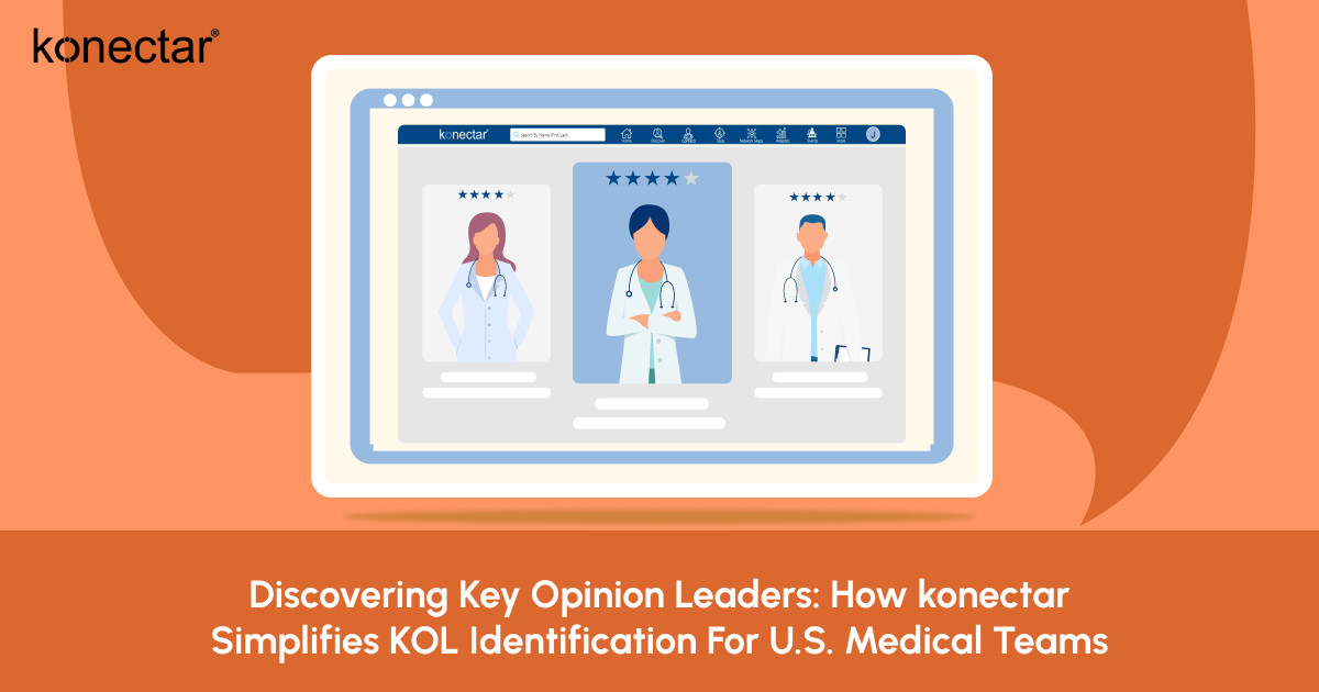 KOL Identification Made Easy | konectar for Medical Teams